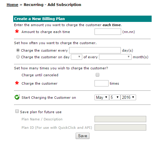 Online Check Payment Processing ACH Software