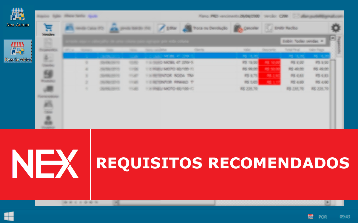 Instalar o Programa NEX