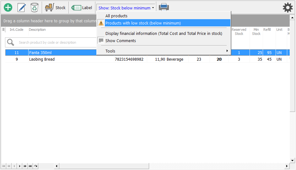 Free POS Software for your Bakery » NEXTAR POS