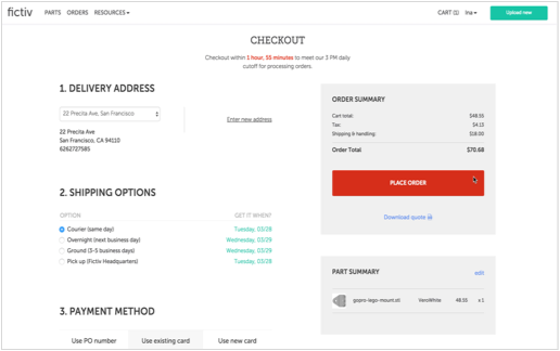Fictiv | Online Manufacturing Platform