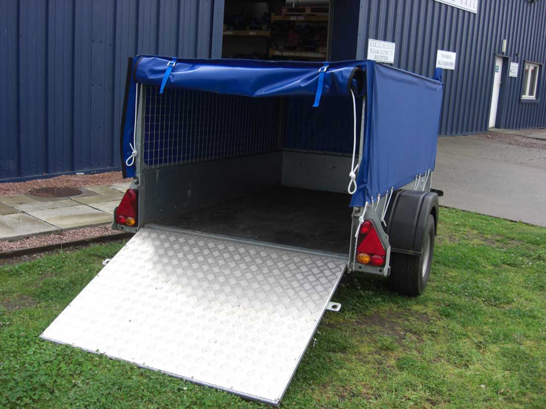 Made to Measure Trailer Covers from Montrose Rope & Sail