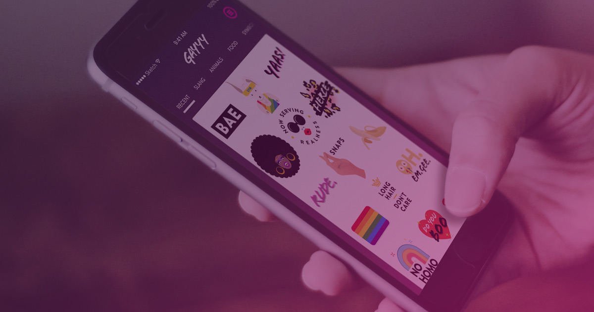 Gayyy - The Gay Emoji App